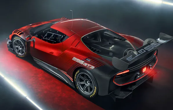 Wallpaper Ferrari, exterior, 2022, Ferrari 296 GT3, 296 GT3 for mobile ...