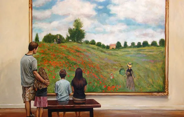 Wallpaper picture, family, art, gallery, Harry McCormick for mobile and ...