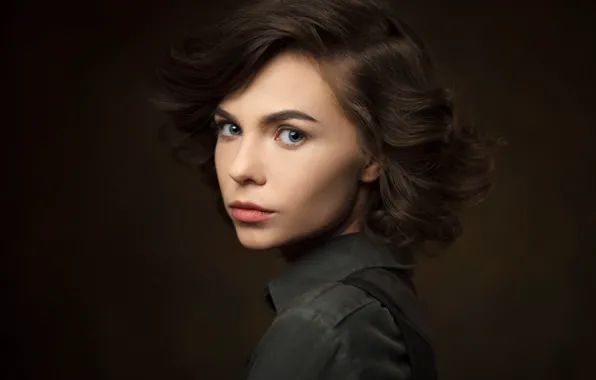 Wallpaper girl, portrait, Sasha Korkina for mobile and desktop, section ...