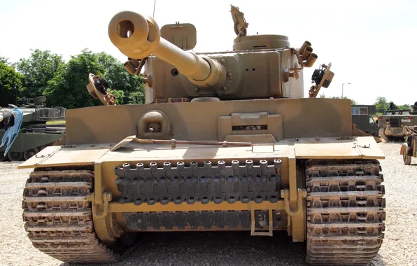 Wallpaper tank, German, heavy, "Tiger" images for desktop, section ...