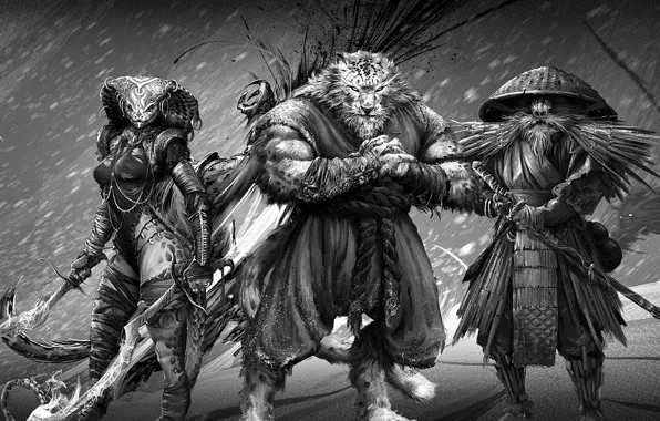 Wallpaper Sergei "BABOO" Dorokhin, The great master of the sword baboon ...