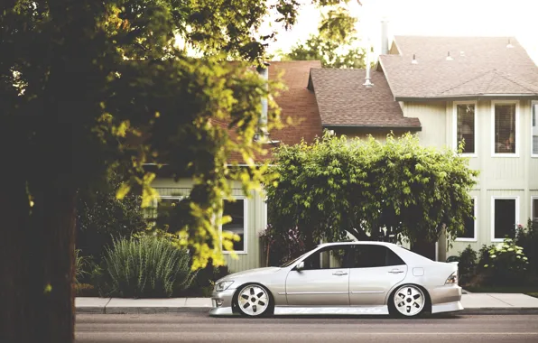 Wallpaper tree, street, home, lexus, drives, Lexus, is200, hellaflash ...