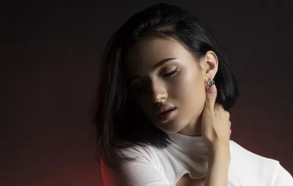 Wallpaper girl, background, portrait for mobile and desktop, section ...