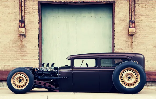 Download wallpaper Ford, Custom, Rat Rod, Model A, section ford in ...
