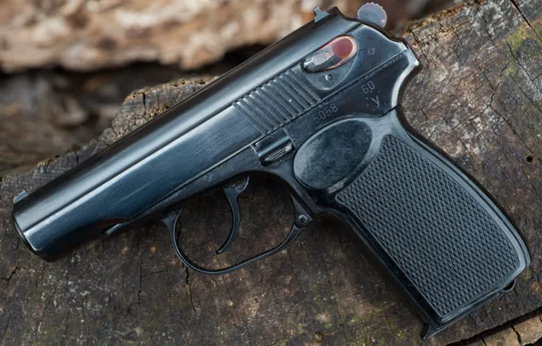 Wallpaper macro, gun, German Makarov for mobile and desktop, section ...