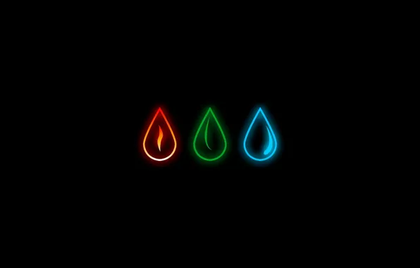 Animated Water Drop Wallpaper