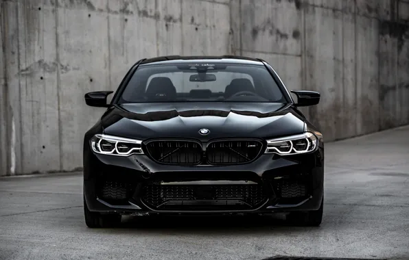 Wallpaper BMW, Front, Black, Face, F90 images for desktop, section bmw ...
