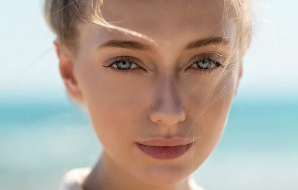 Wallpaper portrait, sponge, the beauty, Mark Prinz for mobile and ...