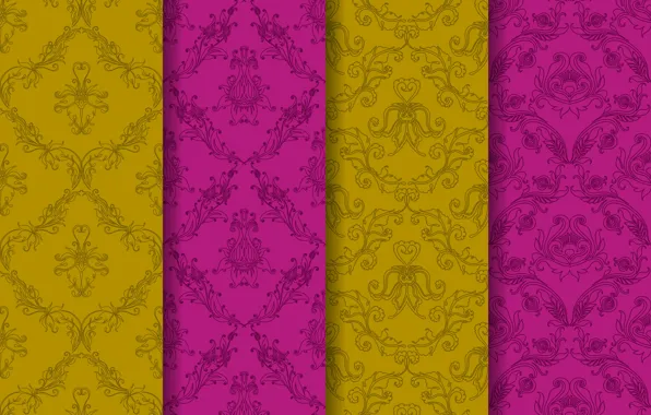 Download wallpaper flowers, background, pattern, section textures in ...