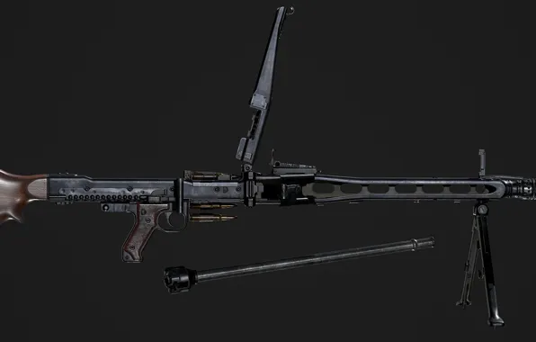 Wallpaper MG-42, Machine gun, A single machine gun for mobile and ...