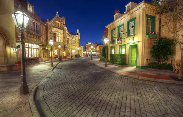 Disneyland Main Street Wallpaper