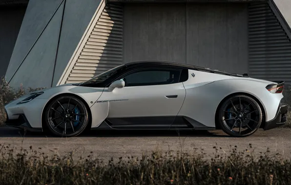 Download wallpaper Maserati, side view, 2022, by Novitec, Maserati MC20 ...