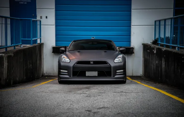 Wallpaper black, nissan, profile, drives, Nissan, gt-r, GT-R, r35 for ...