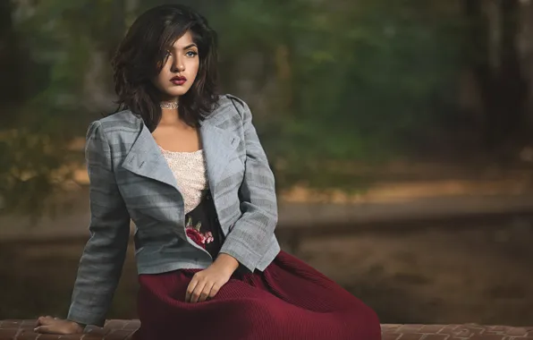 Wallpaper look, girl, Nujhat for mobile and desktop, section девушки, resolution 2048x1439 ...