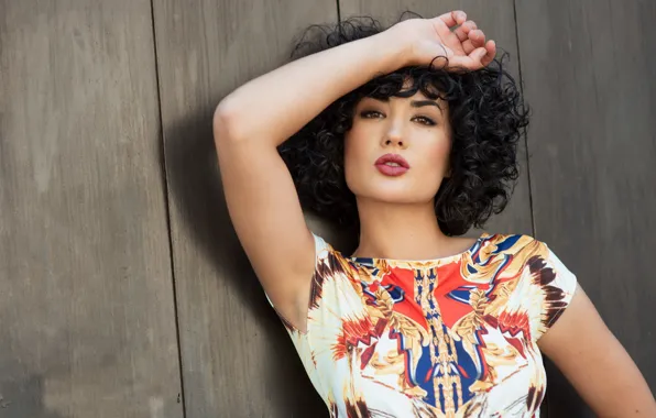 Download wallpaper girl, portrait, Eva Roldan, section girls in ...