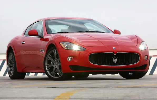 Wallpaper Maserati, Red, Granturismo for mobile and desktop, section ...
