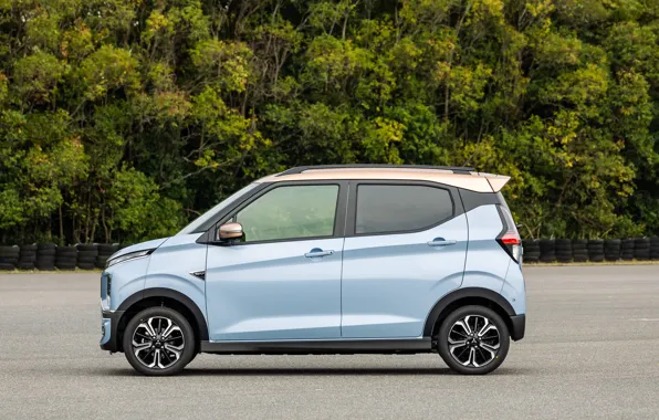 Wallpaper Mitsubishi, side view, key car, eK Cross EV images for ...