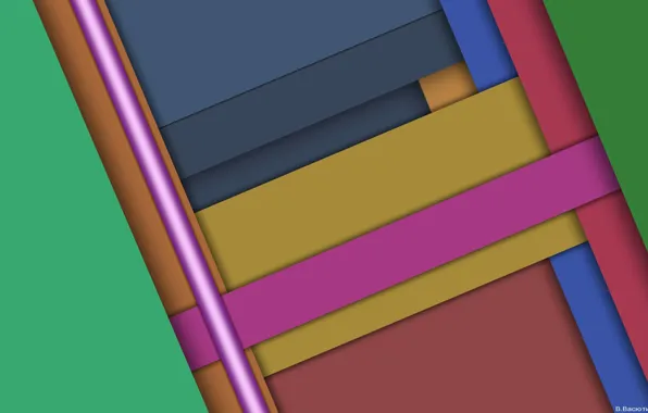 Wallpaper color, shadows, figure, layers for mobile and desktop ...