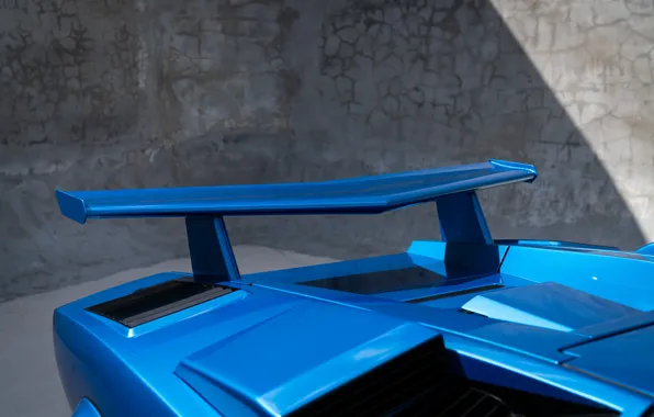 Wallpaper Lamborghini, Countach, Lamborghini Countach 5000QV, rear wing ...