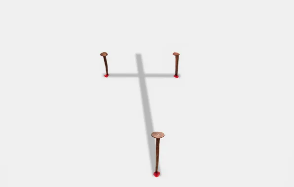 Wallpaper background, cross, nails for mobile and desktop, section ...