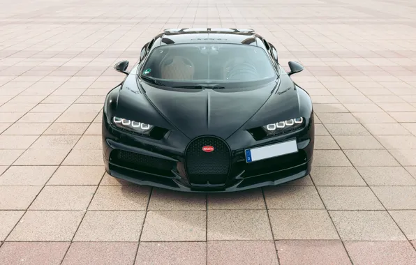 Wallpaper Bugatti, front view, Chiron, Bugatti Chiron for mobile and ...