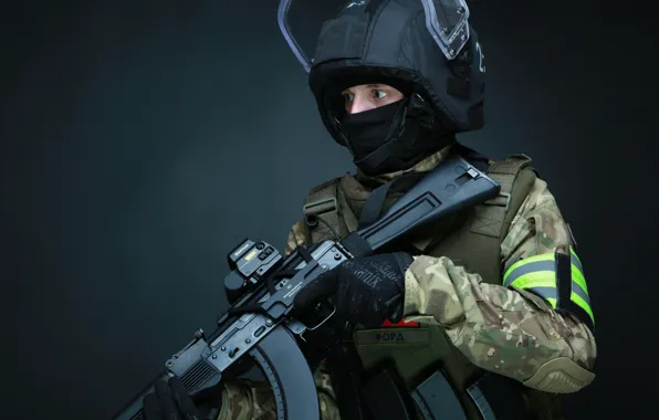 Wallpaper weapons, Army, Machine, Defender, Special forces, SPC, FSB ...