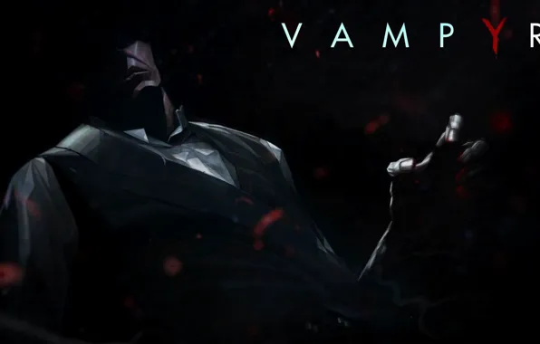 Wallpaper game, vampire, Vampyr images for desktop, section игры - download