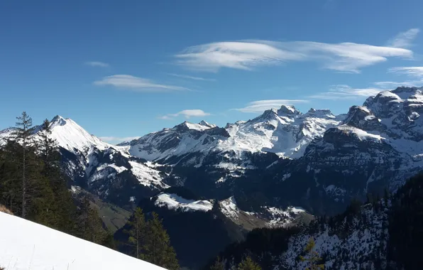 Wallpaper Switzerland, snow, Alps for mobile and desktop, section ...