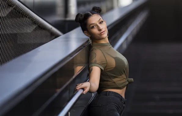 Wallpaper look, girl, model, Jasmin for mobile and desktop, section ...