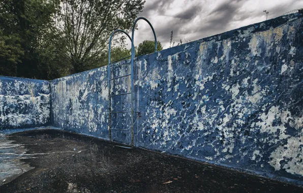 Download wallpaper background, pool, No swimming, section miscellanea ...