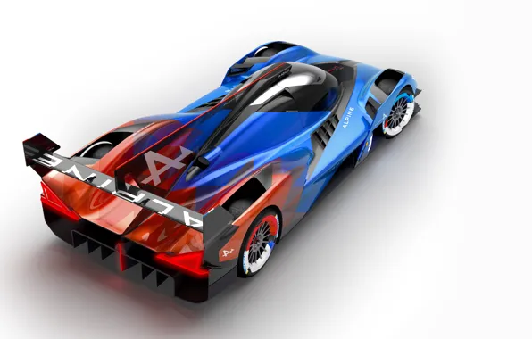 Download wallpaper car, Alpine, rear wing, Alpine A424_β Prototype ...