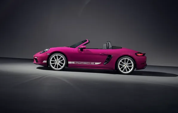 Wallpaper Porsche, side view, Porsche 718, 2023, Porsche 718 Boxster ...
