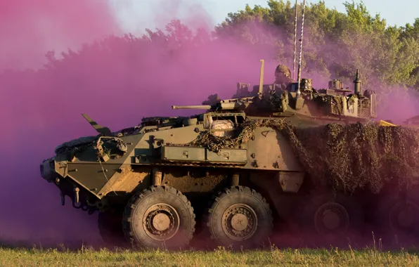 Wallpaper smoke, APC, maneuvers for mobile and desktop, section оружие ...