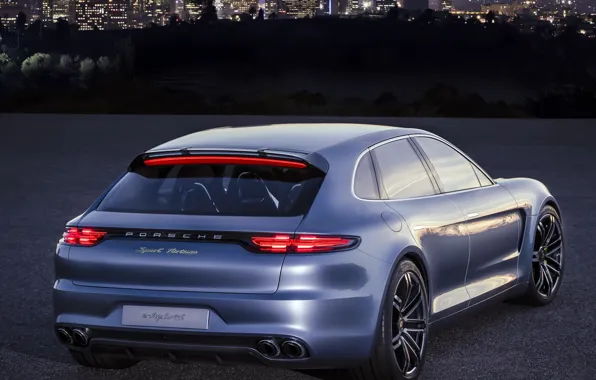 Wallpaper Concept, Porsche, Panamera, Porsche, back, Sport Turismo for ...