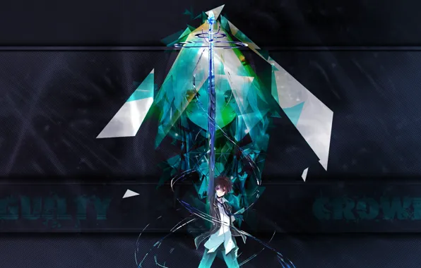 Wallpaper sword, anime, guy, guilty crown, Of inori, OMA Shu, Guilty ...