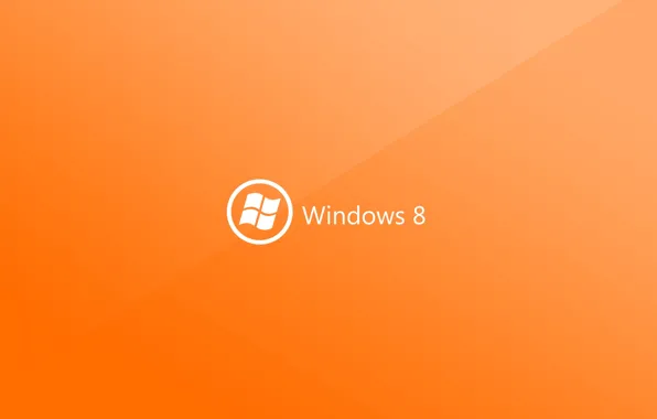 Wallpaper microsoft, Logo, orange, Hi-Tech, windows 8 for mobile and ...