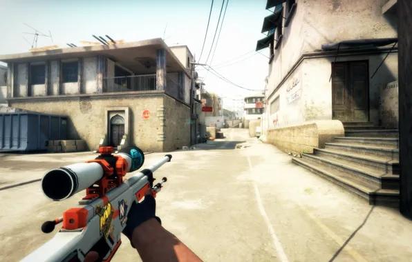 Wallpaper Counter-Strike, Asiimov, Dust2 for mobile and desktop ...