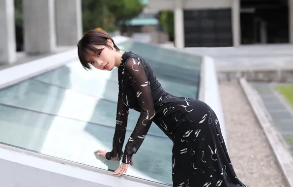 Wallpaper Look Girl Asian For Mobile And Desktop Section девушки