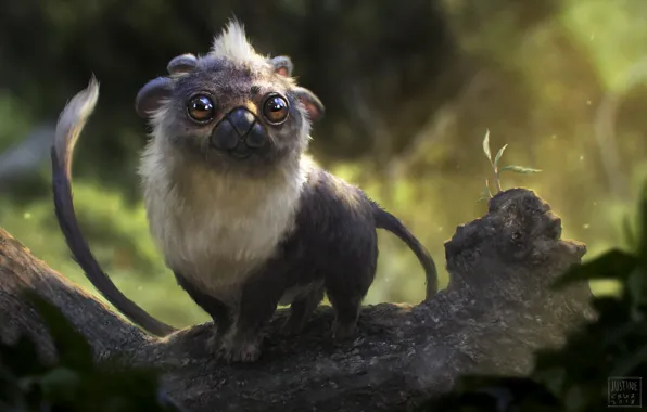 The Croods Tiger Cat Wallpaper