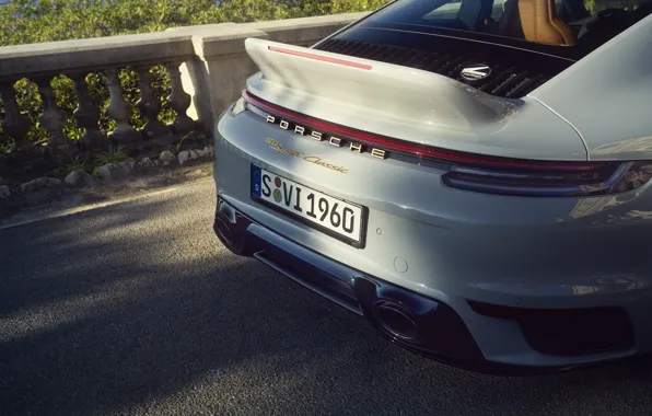 Wallpaper 911, Porsche, rear, exhaust, Porsche 911 Sport Classic for ...