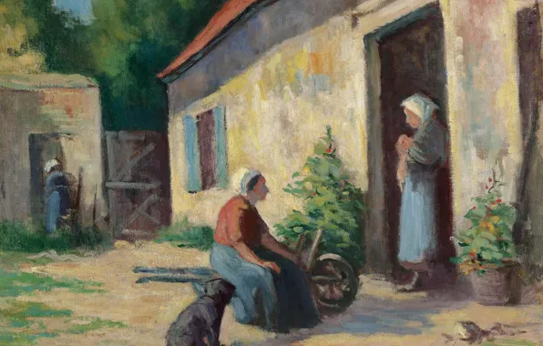 Download wallpaper picture, genre, Maximilien Luce, Maximilien Luce ...