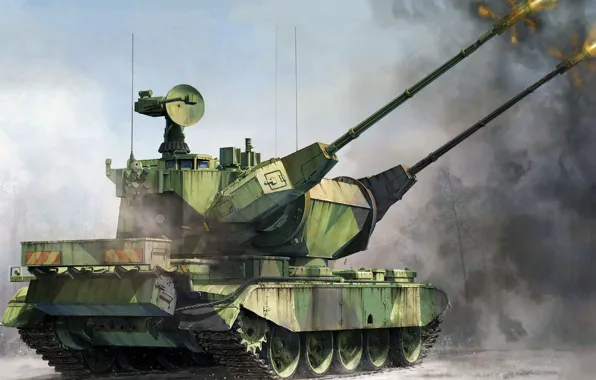 Wallpaper APU, Self-propelled anti-aircraft weapon, Antiaircraft self ...