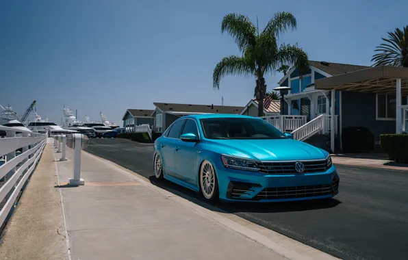 Download wallpaper Volkswagen, Passat, R-Line, Accuair, section ...