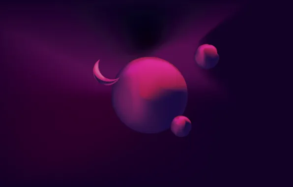 Wallpaper space, design, fluent for mobile and desktop, section ...