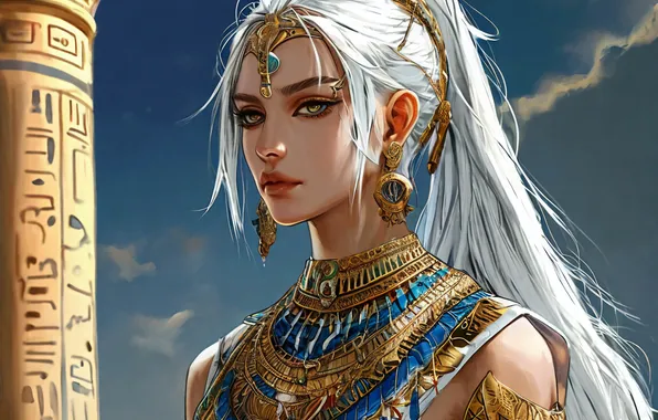 Wallpaper Tom, Thoth, The Ennead, AI ART, Ennead for mobile and desktop, section ии арт ...