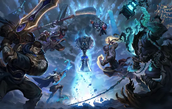 Wallpaper being, Cup, League of Legends for mobile and desktop, section ...