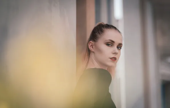 Wallpaper look, face, background, model, blur, cutie, Valeria images ...