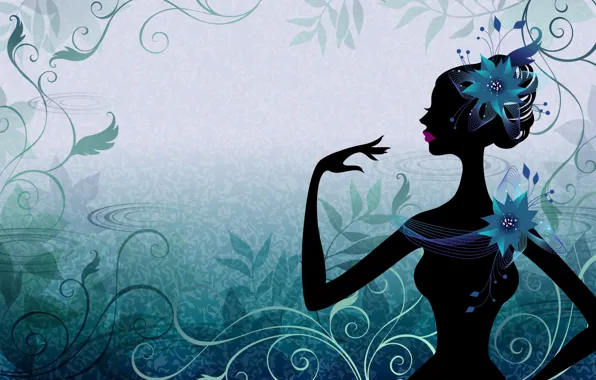Wallpaper style, silhouette, Digital art for mobile and desktop ...