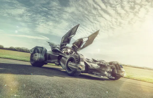 Wallpaper field, design, transport, car, The Batmobile images for ...