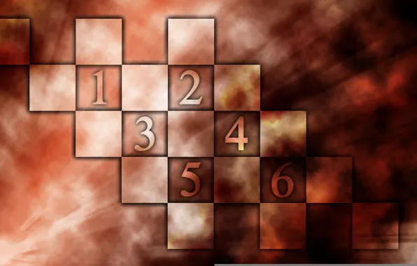 Wallpaper cell, chess, brown for mobile and desktop, section разное ...